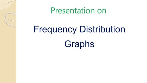 Frequency distribution table | PPT