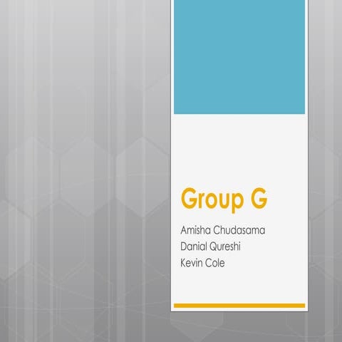 Group G_Presentation | PPT