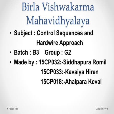 Control processing unit and control sequence of ADD and SUB | PPT