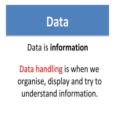 Grouping data | PPT