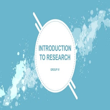 GROUP IV AN INTRODUCTION TO RESEARCH.pptx