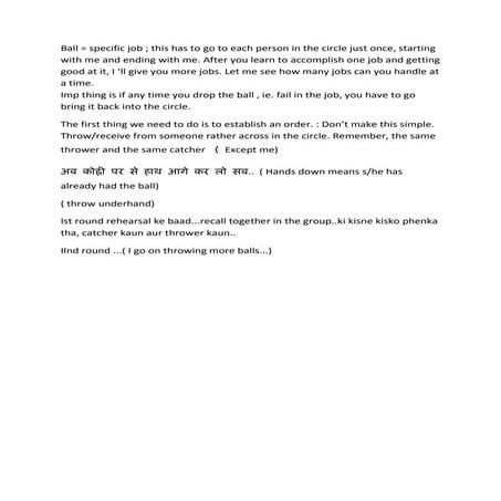 Group juggle game for systems thinking | DOCX