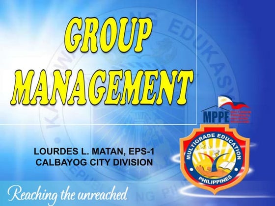 Group Management in Multigrade Teaching | PPTX | Homework and Study ...