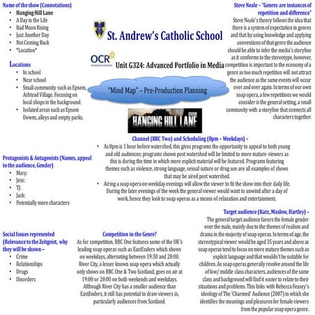 Soap opera basics | DOCX