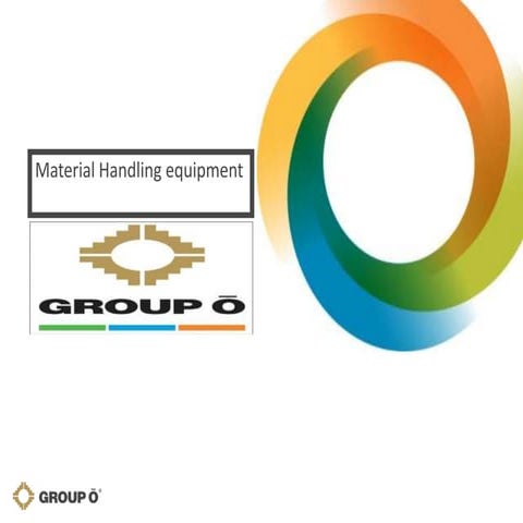 Group o material handling solutions | PPT