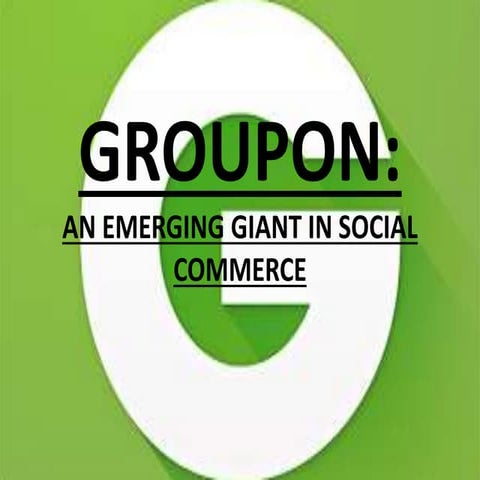 Groupon Presentation | PPTX