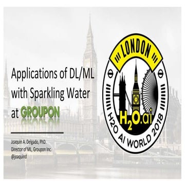 Groupon at H2O World - London | PPTX