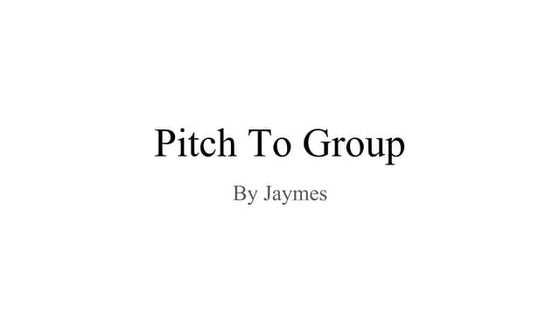 Sjfo Group Storyboard | PPT