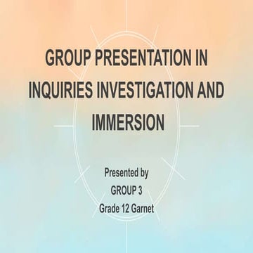 GROUP PRESENTATIONS Internal consistency | PPTX | Education
