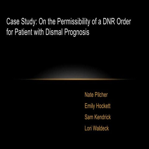 Do Not Resuscitate (DNR): Understanding Its Meaning, Implications, and ...