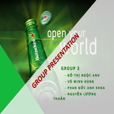 Marketing Research - Heineken | PPTX