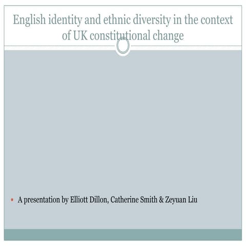 English identity and ethnic diversity in the context of UK ...