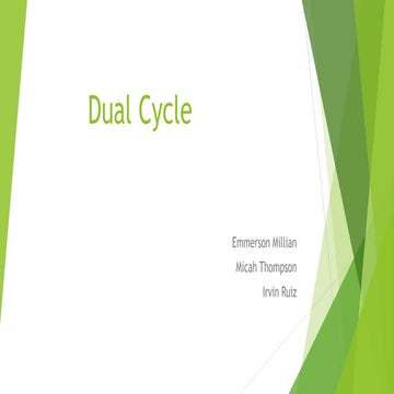 Dual Cycle | PPTX