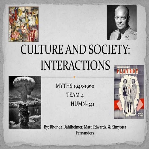 Group Project 1945 1960[1][1] | PPTX