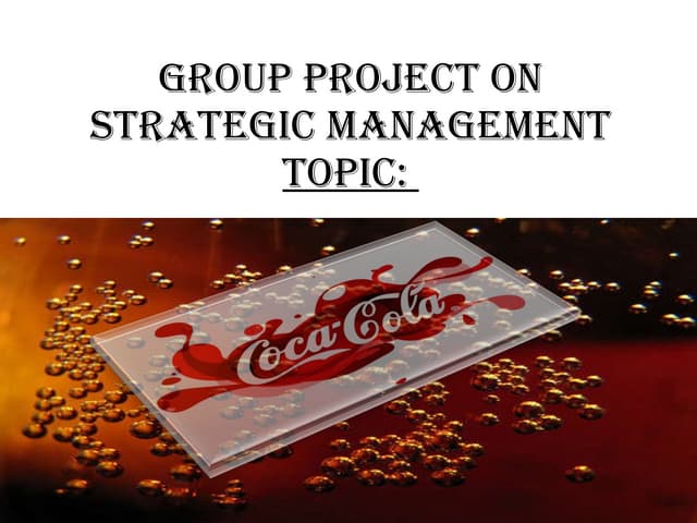 Coca cola business plan | DOCX