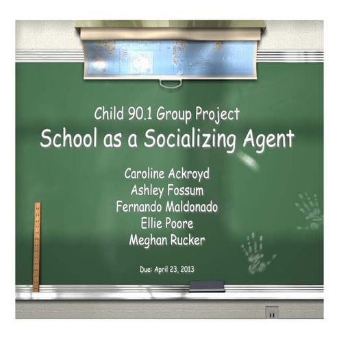 Child 90.1 'School' Group Project | PPT