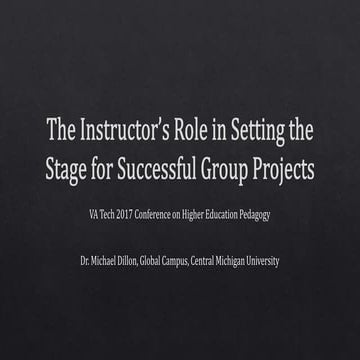 Using the RIDE Model for Group Projects | PPTX