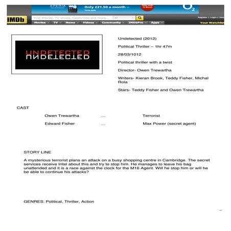 Imdb template | DOC
