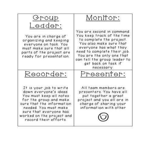 Group Roles | PDF