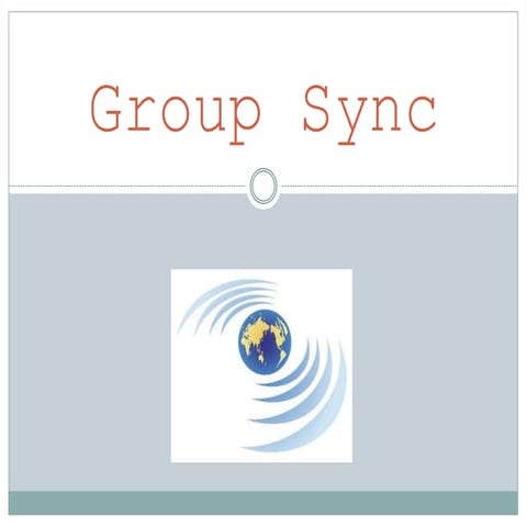 Group sync | PPT