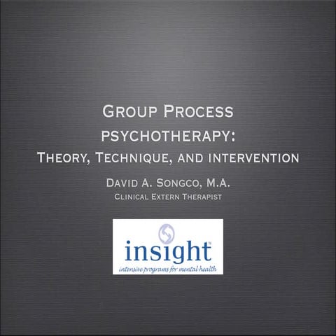 Group therapy | PPT