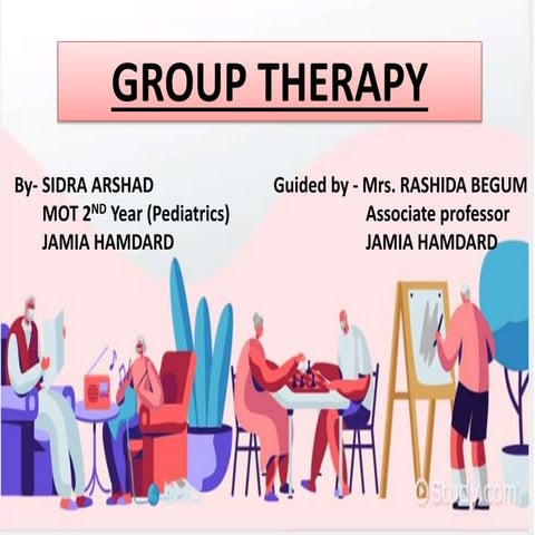 Group therapy | PPT