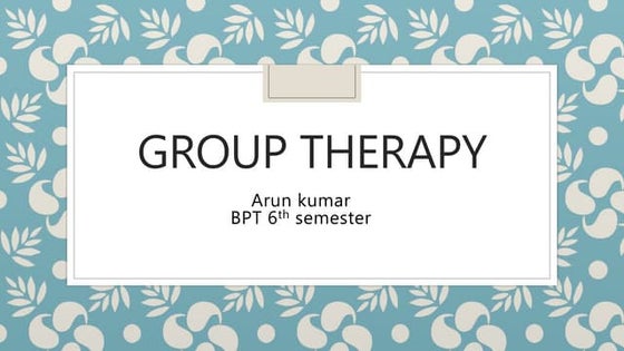 Group exercise | PDF | Physical Therapy | Wellness