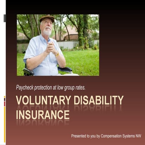 Group Voluntary Disability | PPT