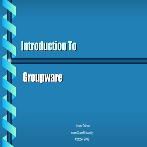 Groupware | PPT