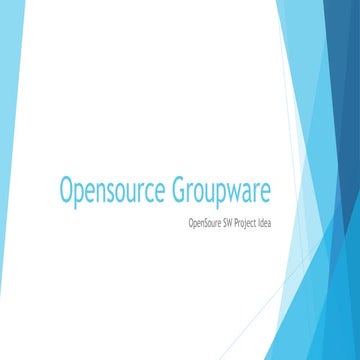 Groupware project | PPT