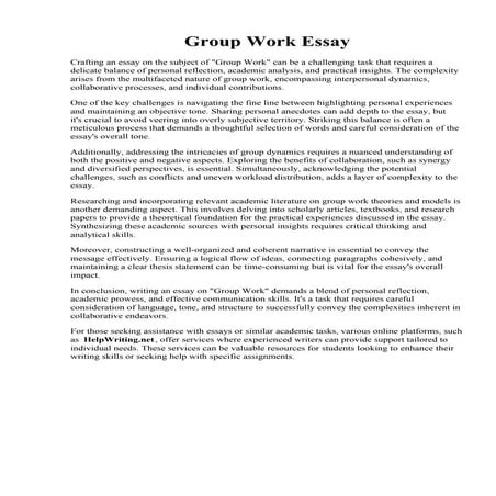 Group Work Essay.pdf