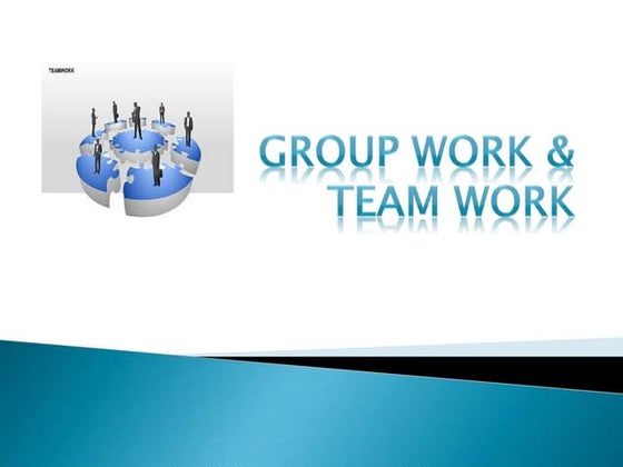 Elba martinez work group vs work team | PPT