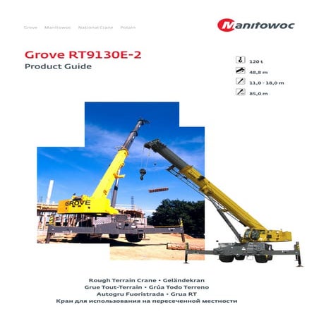 Grove rt9130 e 2-130ton | PDF