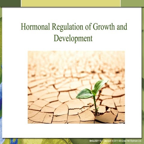 Growht and development Hormonal Regulation of Growth and Development | PPT