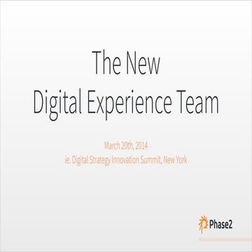 The New Experience Team | PDF | Computer Software and Applications ...