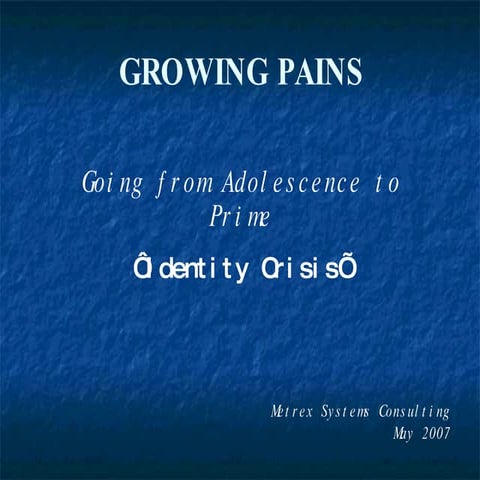 Growing Pains | PPT