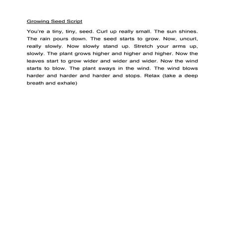 Growing seed script | DOCX