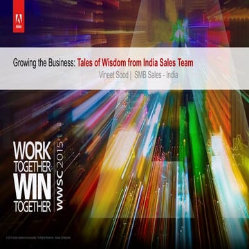 Growing the Adobe business | PPT