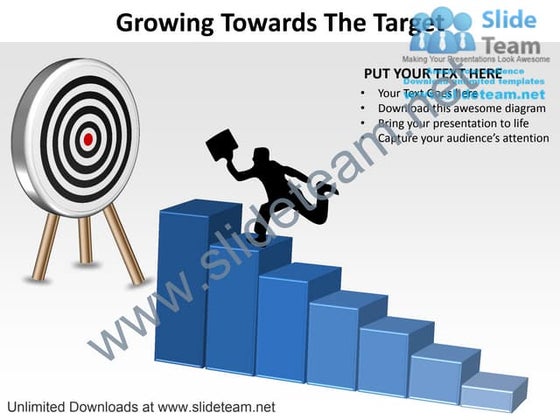 Meeting the target or goal ppt slides diagrams templates | PPT
