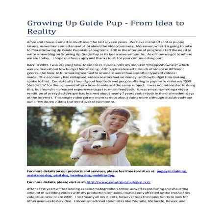 Growing up guide | PDF
