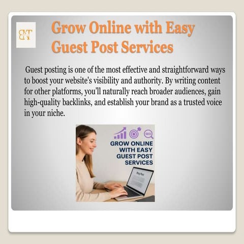 Grow Online with Easy Guest Post Services | PDF