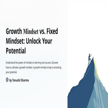 The Power of Mindsets | PDF