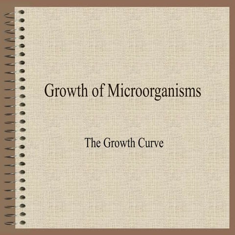 Growth Of Microorganisms | PPT