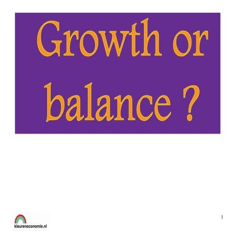 Growth or balance | PDF