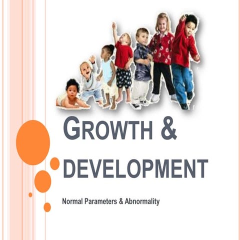 Child's Normal Growth & Development | PPTX