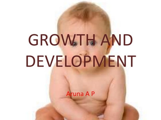 Growth and development in child | PPT