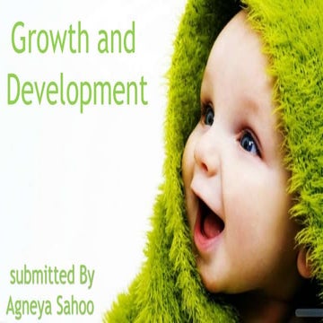 Growth and development | PPTX