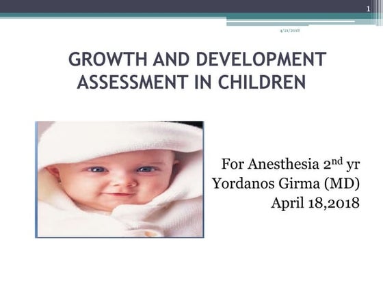 Growth and development in child | PPT