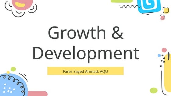 1. growth & development by dr hossam .pptx