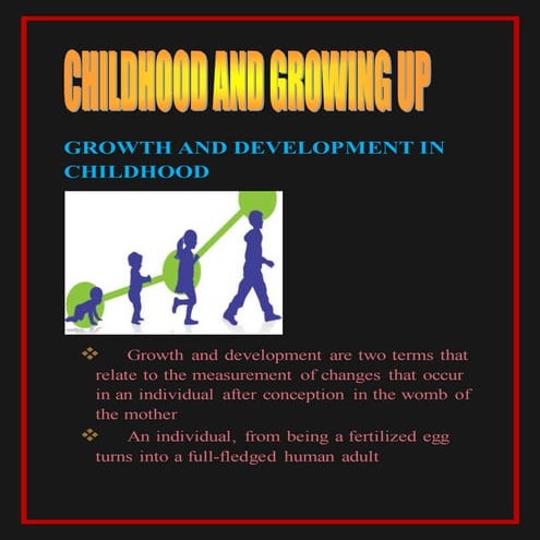childhood and growing up | DOCX